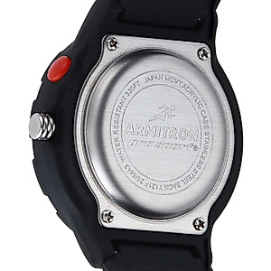 Armitron Sport Unisex Easy to Read Silicone Strap Watch, 25/6443
