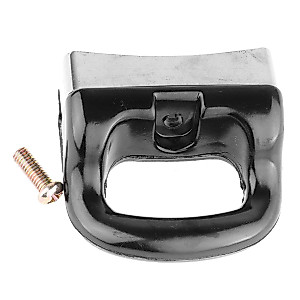 Freebily 2pcs Bakelite Metal Pressure Pan Cooker Steamer Sauce Pot Replacement Short Side Handle for Home Tools Black One Size