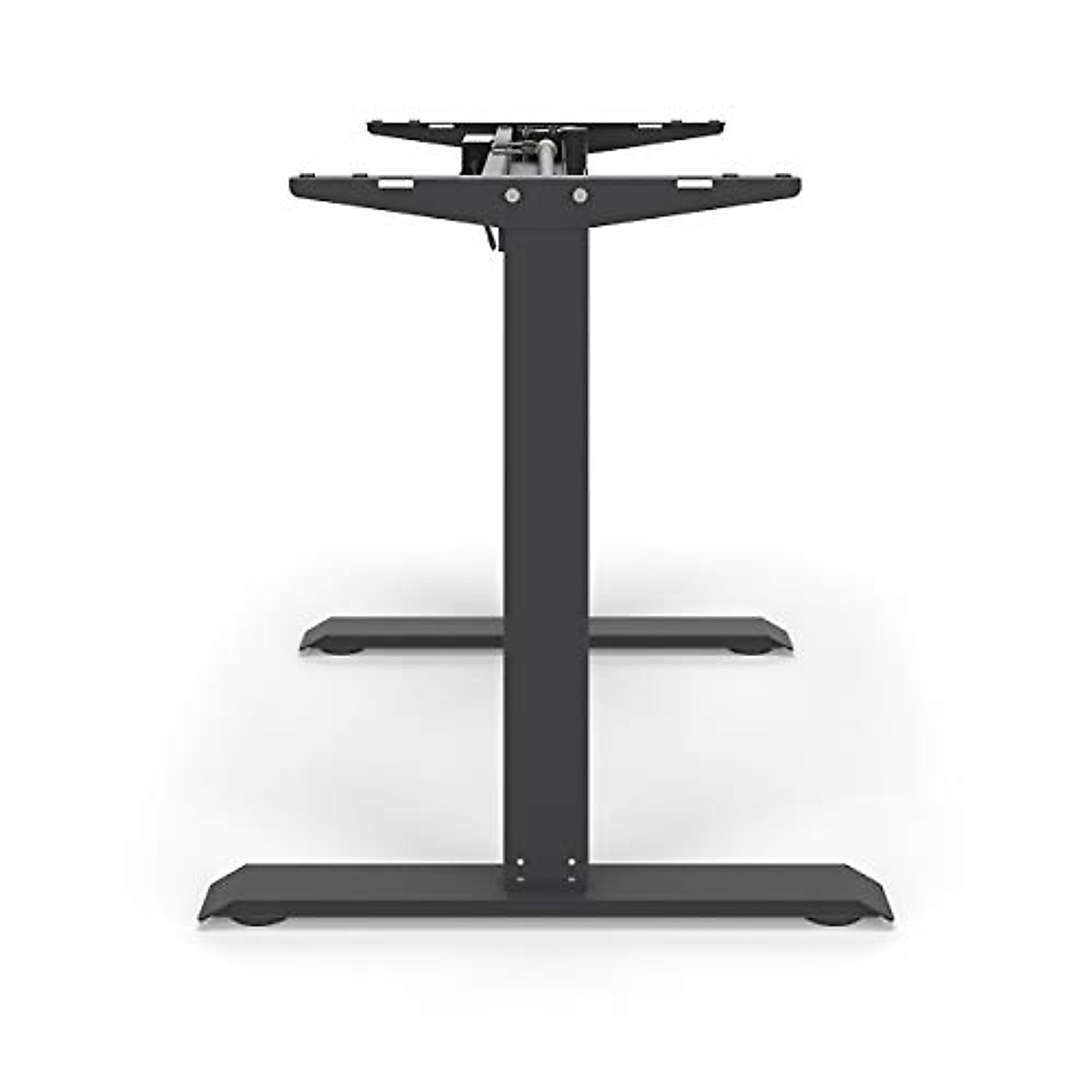 HON Basyx Commercial-Grade Single Motor Electric Height Adjustable, Standing Desk Base, 28" to 47" High, Black