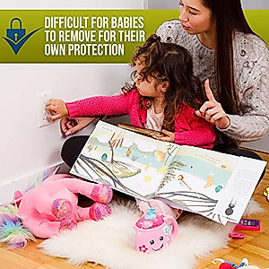 Clear Outlet Covers (50 Pack) Value Pack – Baby Safety Outlet Plug Covers – Durable & Steady – Child Proof Your Outlets Easily