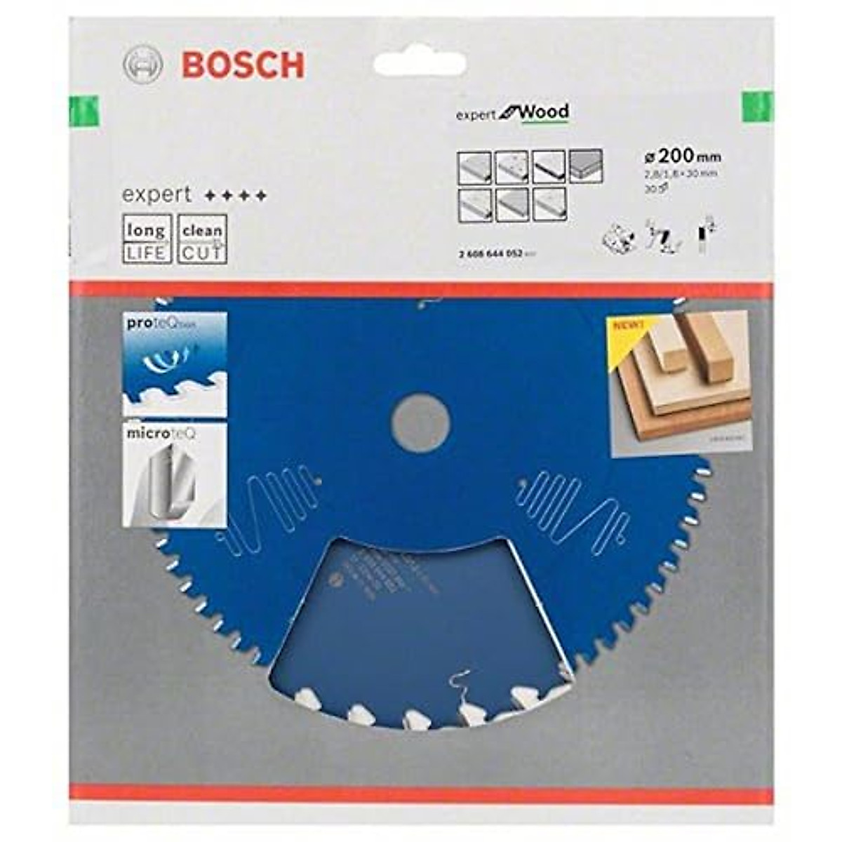 Bosch 2608644052 EXWOH 7.87" x 30mm 30T Circular saw blade Top Precision