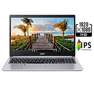 Acer Aspire 5 Slim Laptop, 15.6 Inches FHD IPS Display, 8th Gen Intel Core i5-8265U, 8GB DDR4, 256GB SSD, Fingerprint Reader, Windows 10 Home, A515-54-51DJ