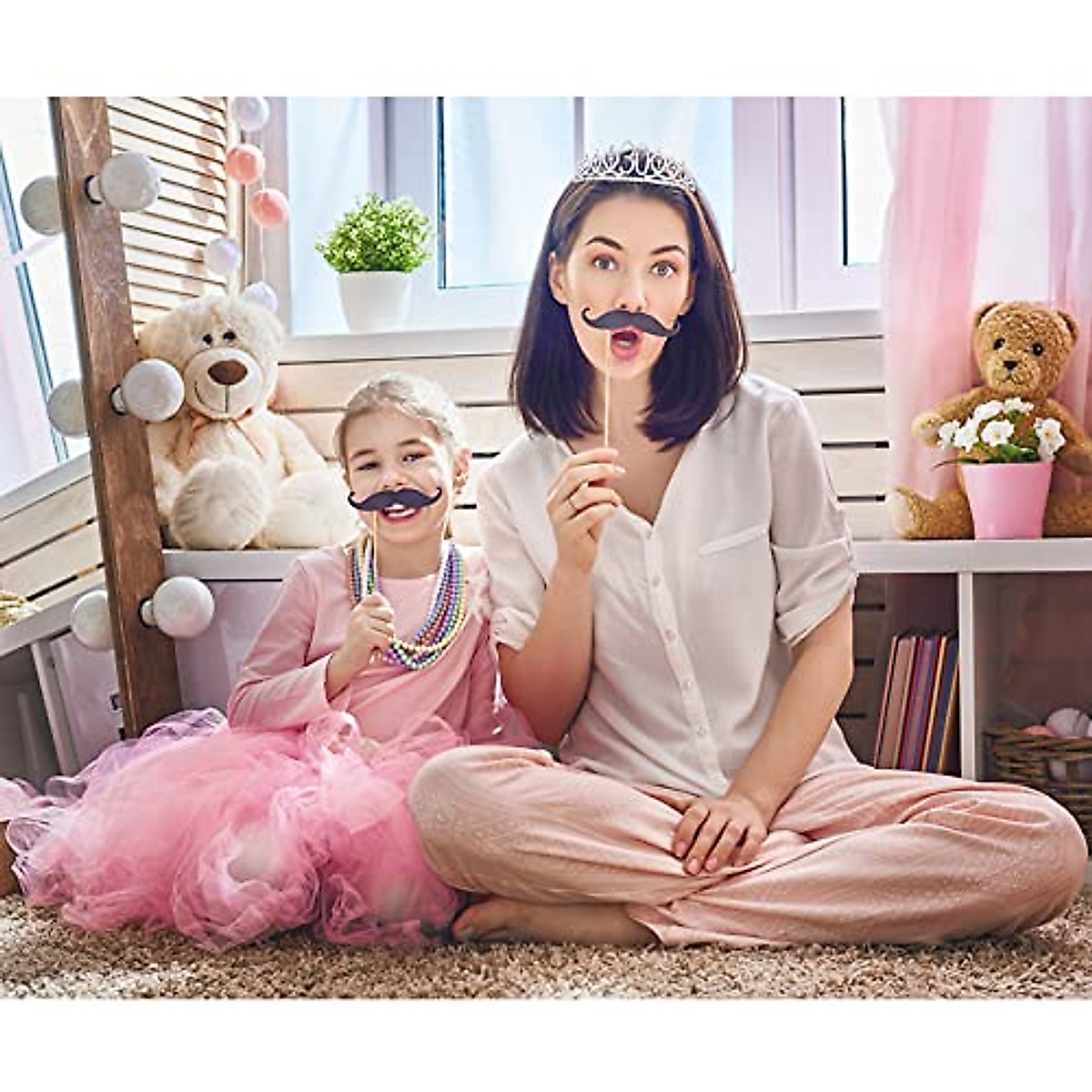 AOPRIE Birthday Crown for Women 30 Talk Thirty To Me Birthday Sash for Women Girls Silver Birthday Tiara 30th Birthday Gifts Her Him Decoration for Women Princess Crown Rhinestone Headband Happy Birthday Accessories