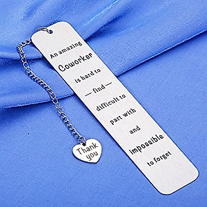 Going Away Gift for Coworker Leaving Gifts Office Bookmarks for Book Lovers Group Thank You Gifts for Men Goodbye Gifts for Coworkers Women Teacher Retirement Gifts for Nurse Friends Colleague