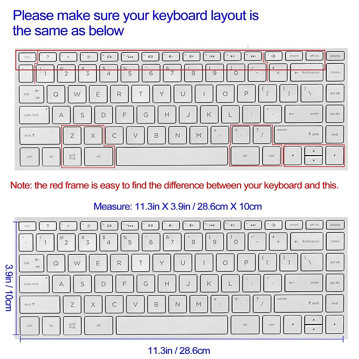 SANFORIN Keyboard Cover for 2020 2019 2018 HP 14" Laptop/HP Pavilion x360 14M-BA 14M-CD 14M-DH 14-BA 14-BF 14-cm 14-CF 14-DF 14-DK 14-DS 14-DQ Series 14 Inch Protective Skin, Cat