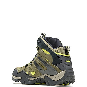 Wolverine Men's Wilderness Waterproof Hiking Boot, Olive, 8