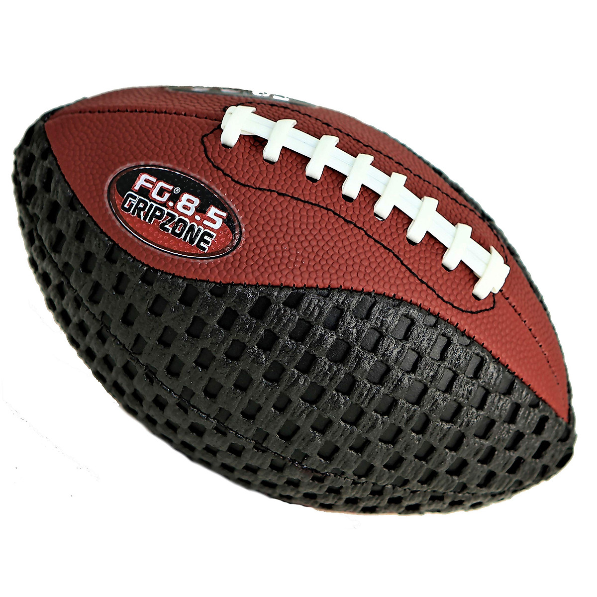 fun gripper Grip Zone 8.5 inch Pee Wee Football -Traditional, Black, Brown, Kids Perfect gripping Footballs by: Saturnian I P.E Supplier