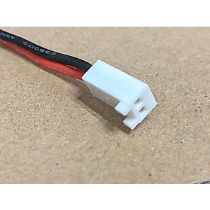 AES Spy Cameras 7.4V 5200mAh 4 Cell Lithium ion 18650 38.48Wh Rechange Battery Pack with 2 Pin MTA-100 Connectors