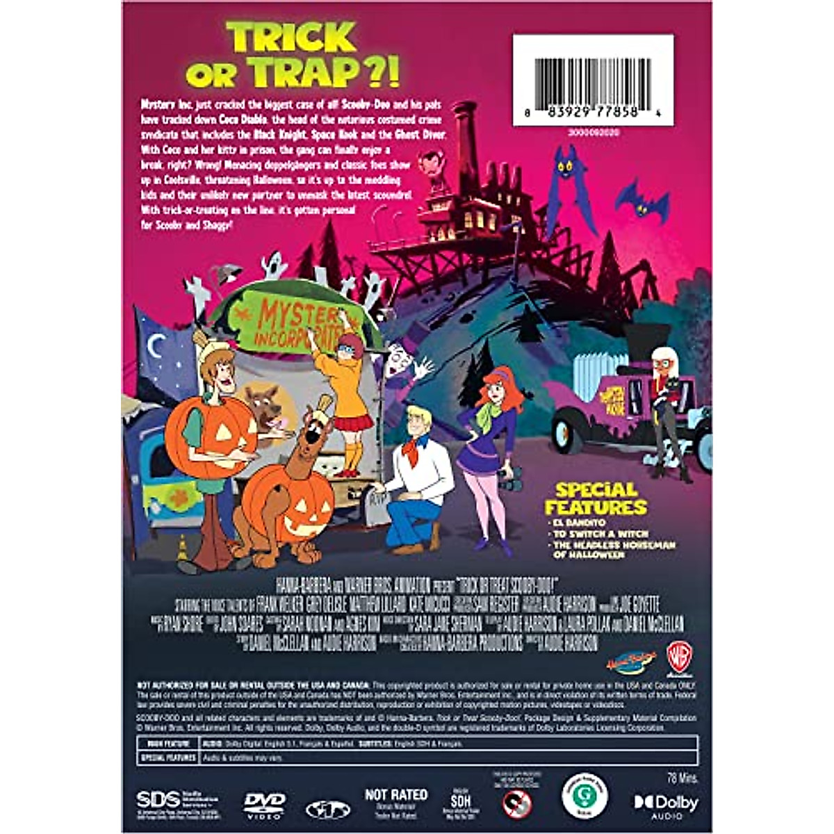 Trick or Treat Scooby Doo (DVD)
