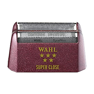 Wahl Professional 5 Star Series Shaver Shaper Replacement Super Close Silver Foil, Super Close Shaving for Professional Barbers and Stylists - Model 7031-400