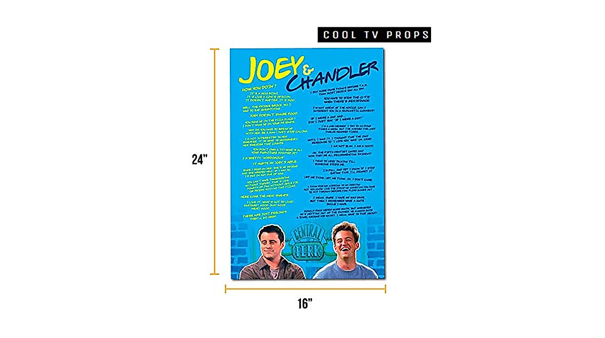 Friends Poster - Laurel & Hardy TV Show Decor for Fans