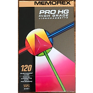 Memorex Pro HG VHS Videocassette - 2 Pack