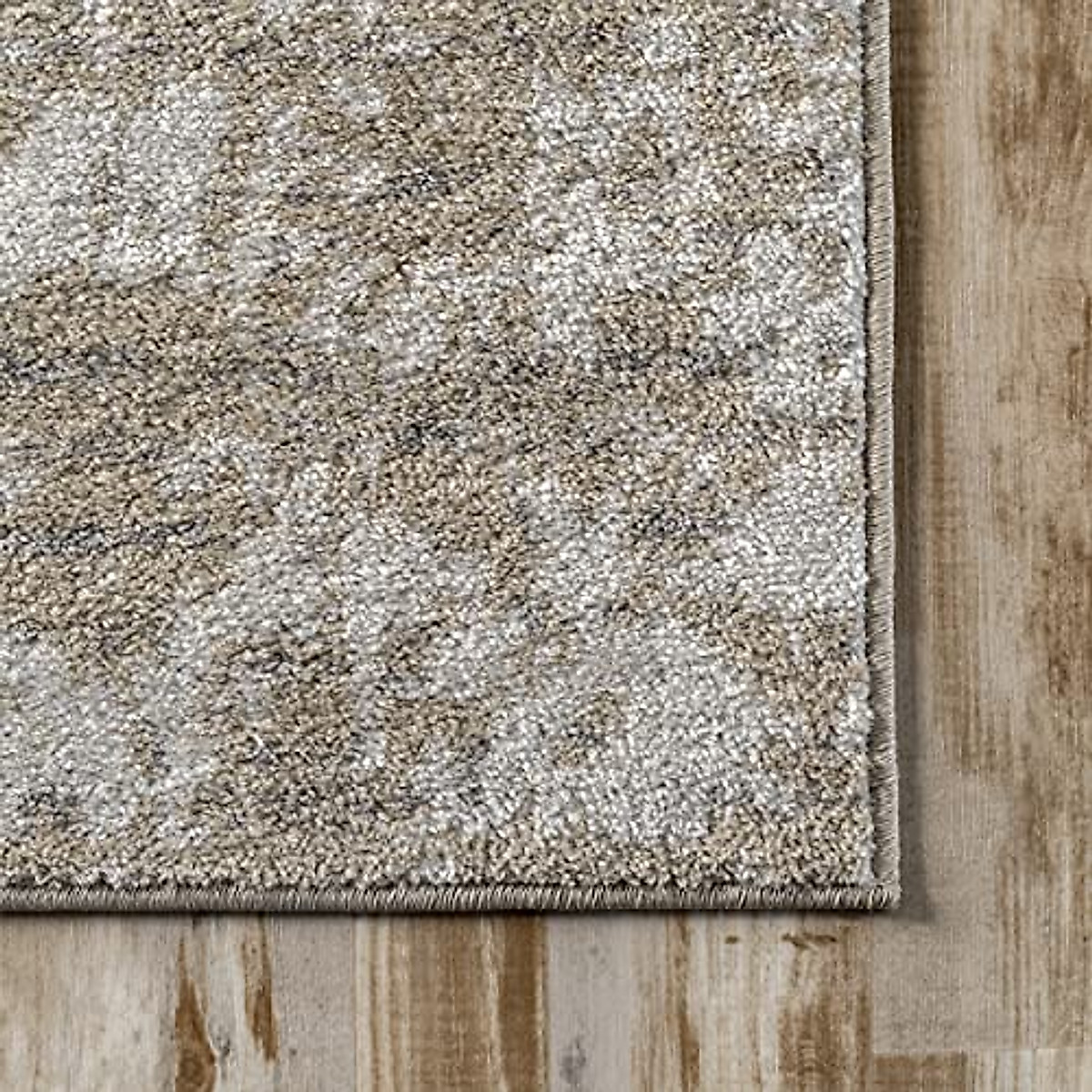 nuLOOM Deedra Modern Abstract Area Rug - 5x8 Area Rug Modern/Contemporary Beige/Ivory Rugs for Living Room Bedroom Dining Room Kitchen