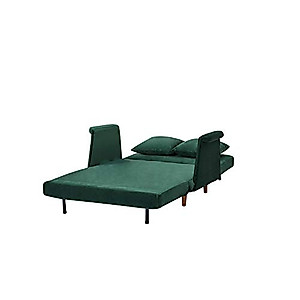 GIA Furniture Home Series Convertible Loveseat, Green