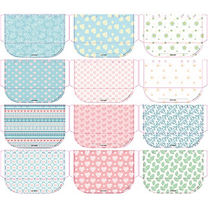 Cash Envelopes Wallet - RFID Blocking - Finances Organizer Calendar Budget Planner Notebook with 2023 Weekly & Monthly Planner Refill & 12 Budget Envelopes & Budget Sheets