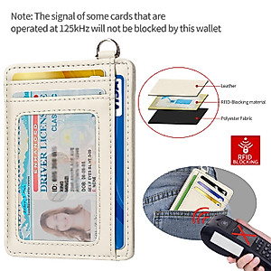 EcoVision Slim Minimalist Front Pocket Wallet, RFID Blocking Credit Card Holder Wallet with Detachable D-Shackle for Men Women