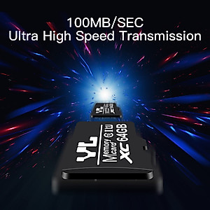 VSTARCAM 64GB SD Card Class 10 Flash Memory Card for Security Cameras Drones Cameras Cell Phone