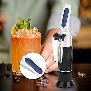 T osuny 0-20 percent Refractometer for Maple Syrup and other Sugary Drink,Refractometer Sugar Test Meter with Automatic Temperature Compensation Function,Easy to use