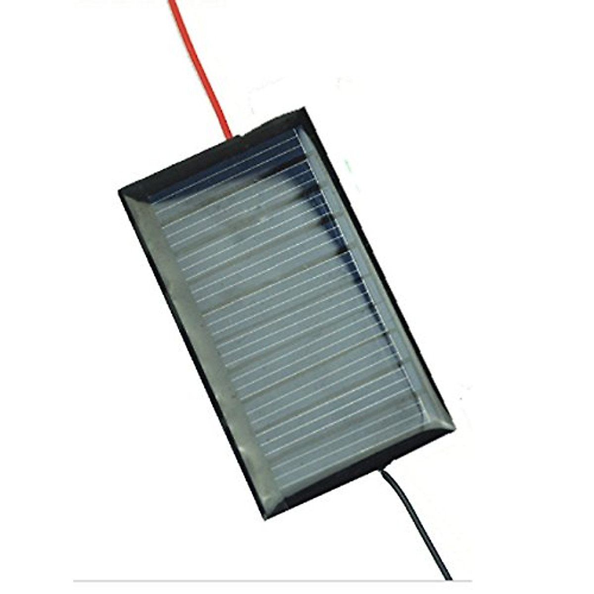 AMX3d AMX Solar 5V 30mA 53X30mm Micro Mini Power Solar Cells for Solar Panels with Wires- DIY Projects - Toys - Solar Charge 3.6v 4 Pcs