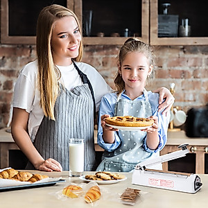 METRONIC Impulse Sealer 8 inch, Manual Heat Sealer Machine for Plastic Bags, Shrink Wrap Bag Sealers Heavy Duty Sealing Machine With Repair Kit (White)