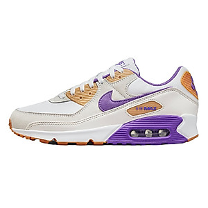 Nike Air Max 90 Men's Shoes Size - 12 White/Action Grape-phantom