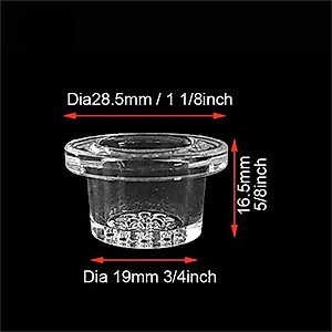 4 Pcs Replacement Glass Bowl-The Best Gift for Yourself and Friends