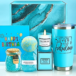 Birthday Gifts for Women/Men, Relaxing Spa Gifts Basket Set, Mothers Birthday Gifts, Unique Christmas Birthday Gifts Ideas for Women, Sister, Female Friends, Coworker, Teacher, Nurse, Wife, Daughter