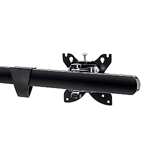 Monoprice Triple Monitor Pyramid Free Standing Desk Mount 1534; - 3034;, Black, Model:115707