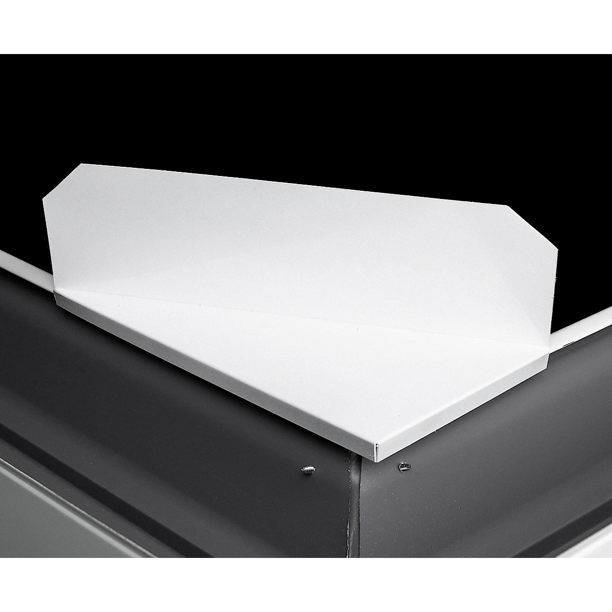 NoOverflow Gutter Diverter Extreme XR - Rain Gutter Extender, Prevent Water Overflow and Property Damage, Heavy-Duty .032 Gauge Aluminum, Right