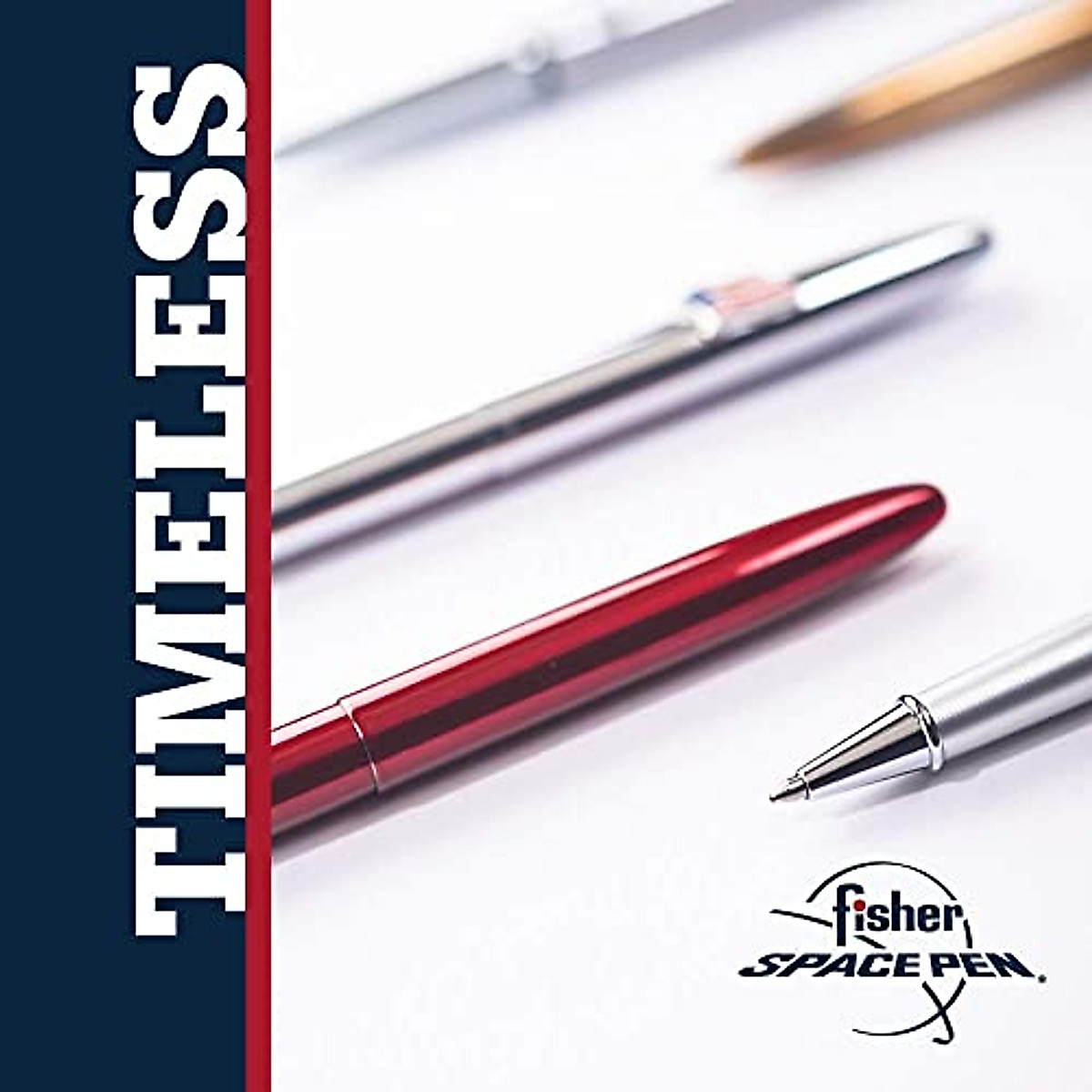 Fisher Space Pen Bullet Chrome Finish, Gift Boxed (400)