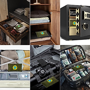 QBmalls 100g Rechargeable Silica Gel Desiccant Pack of 5,Moisture Absorber for Storage,Gun Safes,camper and Cars,Desiccant Dehumidifier for Closets,Drawer,Luggage and Small Spaces