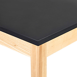 Learniture LNT-GNI-SCI-PH2454-SO Desk, 24" W x 54" L, Black