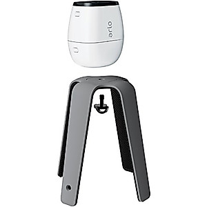 Arlo Adjustable Indoor/Outdoor Mount - Arlo Certified Accessory - Mount to Table, Wall or Ceiling, Works with Essential Spotlight, Pro 5S 2K, Pro 4, Pro 3, Ultra 2, Ultra, Go 2 Cameras, Black-VMA1000B