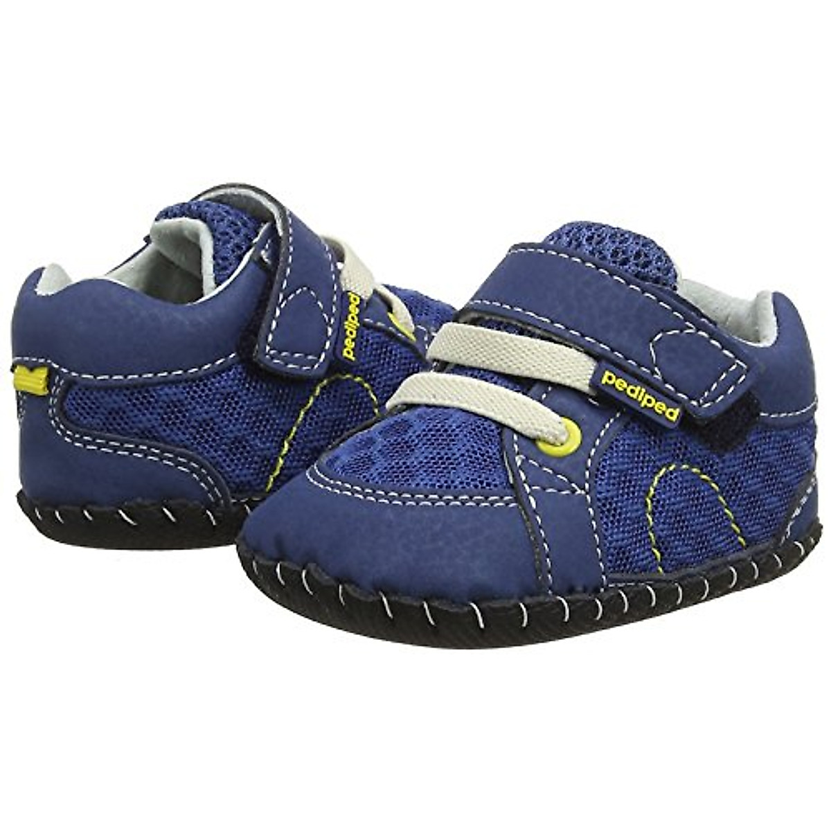 pediped Originals Dani Blue/Lime (Infant) Baby Shoe