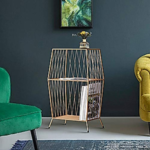 Newspaper Baskets Bedside Table Wrought Iron Sofa Bedroom Several Corners and Several Storage Modern Minimalist Living Room Small Apartment Creative Small Coffee Table