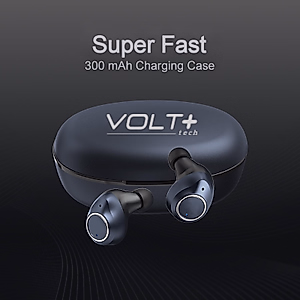 Works for Xiaomi 11T Pro by Cellet Wireless V5 Bluetooth Earbuds Compatible with Xiaomi 11T Pro with Charging case for in Ear Headphones. (V5.0 Black)