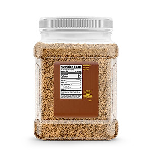 Unpretentious Light Brown Sugar, 3.5 Pound, Made With Cane Molasses, Perfect For Desserts, Meat & Fruit (Plastic Jar)