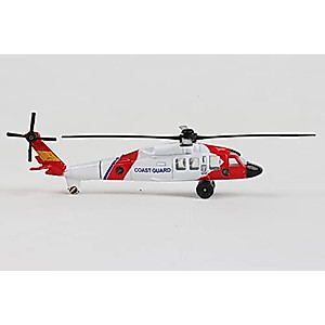Daron Worldwide Trading Runway24 Coast Guard Helicopter, Black, Red