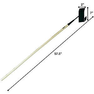 Kwik Edge Tool - Garden Edger Weeder - Soil Cultivator - Hoe Long Handle Grass Flower Backyard Gardening Tool