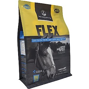 Majesty's Flex Wafers - Superior Horse / Equine Joint Support Supplement - Glucosamine, MSM, Chondroitin, Yucca, Vitamin C - 60 Count (2 Month Supply)