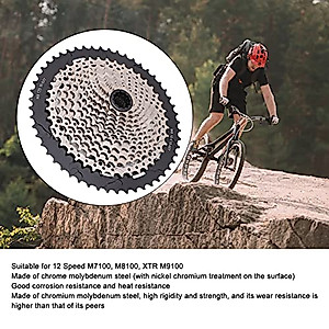 bikes Cassette Compatible , 12 Speed Ultra Light bikes Cassette for Mountain bikes 10?52T , M7100 M8100M9100 Mountain bikes Accessories , Lightweigh Bracket Cassette , 12 speed cassette cassette tape