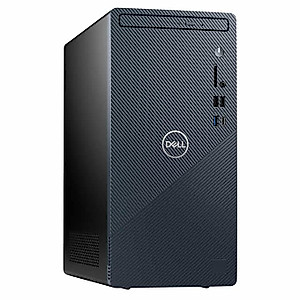 Dell Inspiron I3910 Desktop, 12th Gen Intel i5-12400 Processor, 12GB DDR4, 1TB HDD+256GB SSD, DVD Drive, Intel UHD Graphics, 802.11 ac, Bluetooth, HDMI, Windows 11 Home – Blue (Renewed)