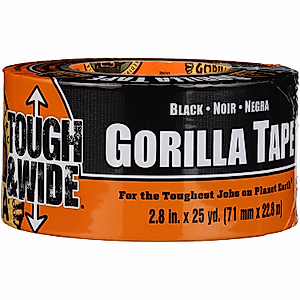 Gorilla Glue Tough & Wide Black Gorilla Tape