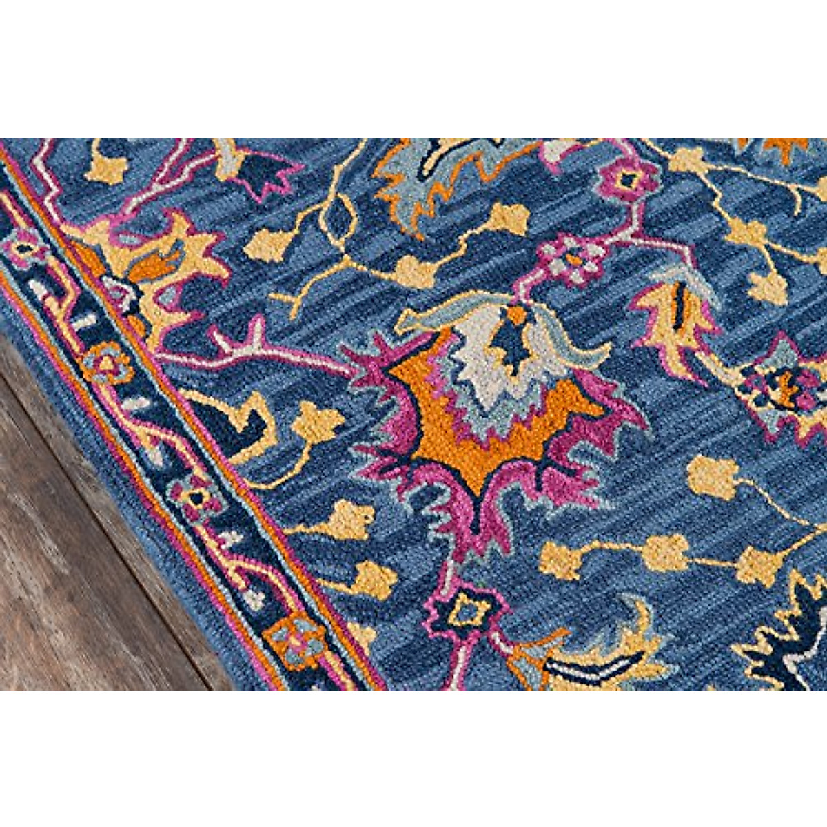 Momeni Ibiza Wool Area Rug, 6' X 9', Blue