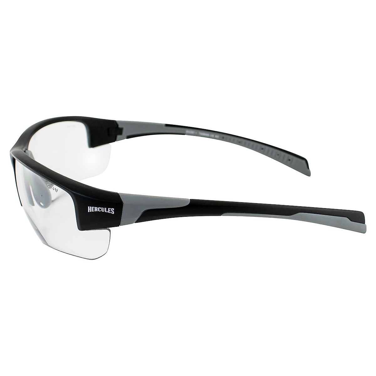 Global Vision Hercules 7 24-Hour Photochromic Bifocal +2.0 Lens Safety Glasses Clear to Smoke Z87.1