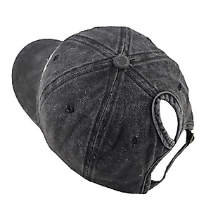 Kamaple Horse Gifts for Girls Women, Barn Hair Don't Care Ponytail Hat, Funny Horse Lovers Embroidered Adjustable Baseball Cap Birthday Christmas