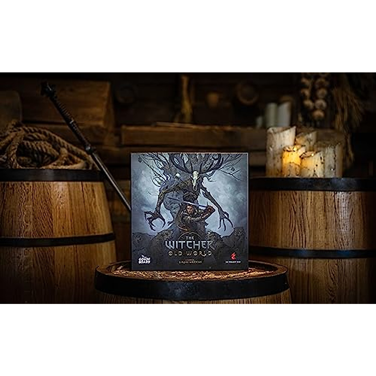 The Witcher Old World Board Game | Fantasy Game | Competitive Adventure Game | Strategy Game for Adults | Ages 14+ | 1-5 Players | Avg. Playtime 90-150 Minutes | Made by Go On Board