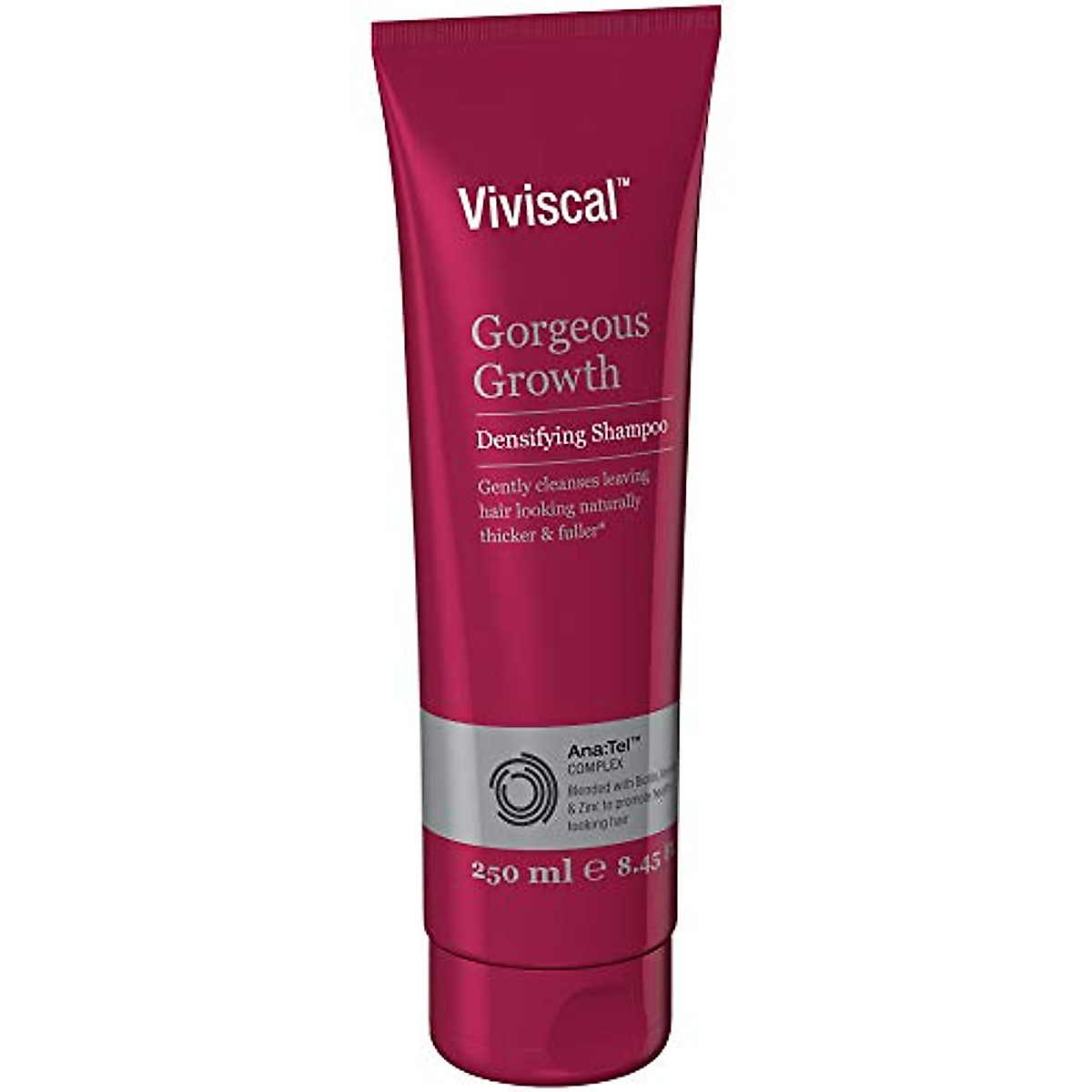 Viviscal Gorgeous Growth Densifying Shampoo for Thicker, Fuller Hair Ana:Tel Proprietary Complex with Keratin, Biotin, Zinc 8.45 Ounce