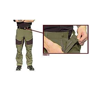 TRU-SPEC Men's 24-7 Series Xpedition Pant, Ranger Green/Black, 30W 30L
