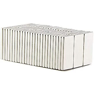 wotoy 75 Pieces 10x5x1mm DIY Personalized Multi-Use for Fridge Door Whiteboard Map Bulletin Boards Refrige Rectangle Magnets